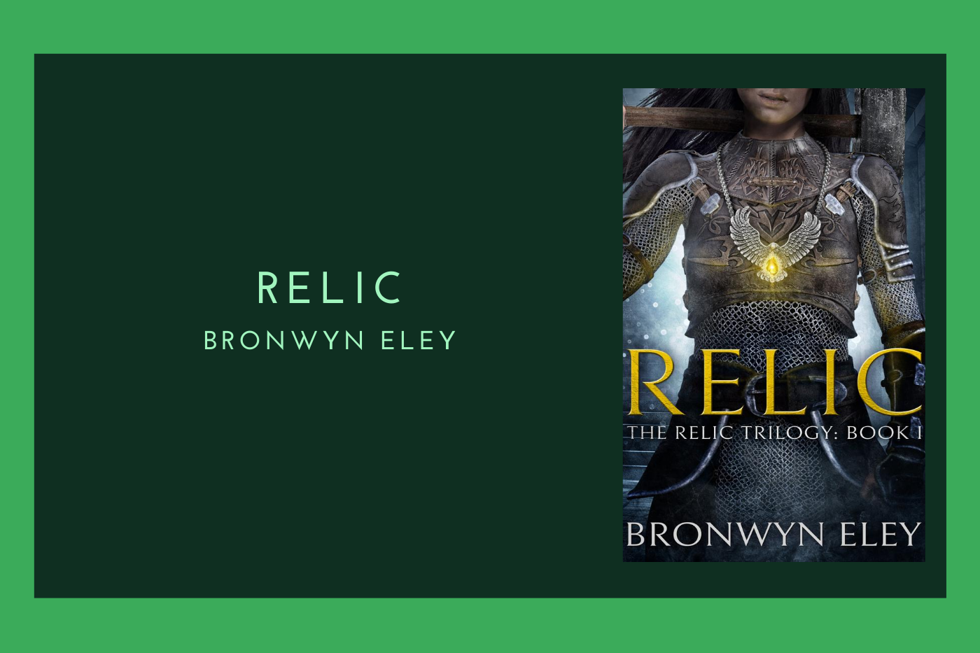 Review: Relic by Bronwyn Eley